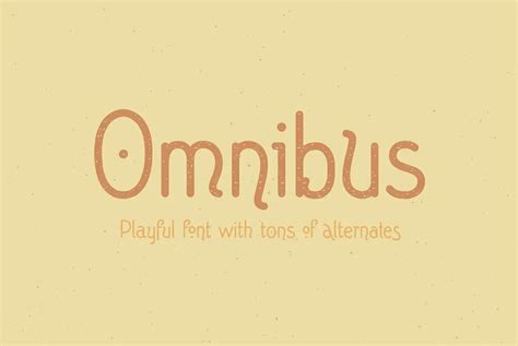 Omnibus Font Fontpath