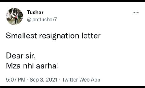 techdose on linkedin resignation techdose
