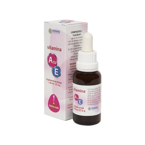 Vitamina E Uleioasa Solutie Orala 30 Ml Renans Bebe Tei
