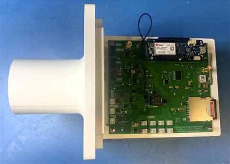 A 3d Rendering Of The Electronic Printed Circuit Board Pcb For The Download Scientific