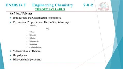 Polymers Ideal Properties Classificationtypes Applications Pptx