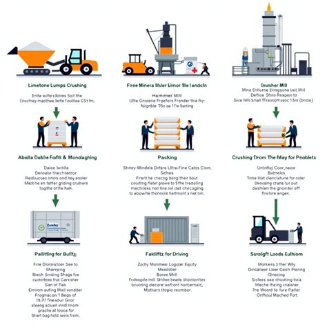 Limestone Processing And Packaging Stable Diffusion Online