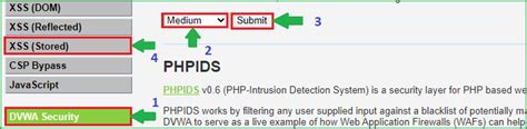 Dvwa Stored Xss Exploit Bypass All Security