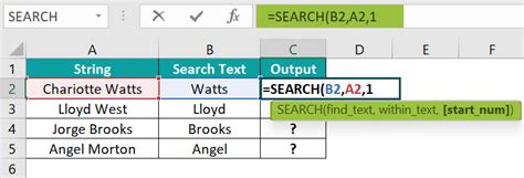 Search Function In Excel Formula Examples How To Use