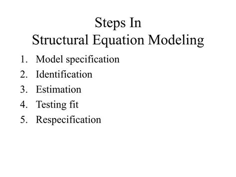 Ppt Structural Equation Modeling Sem With Latent Variables Powerpoint Presentation Id 6892089