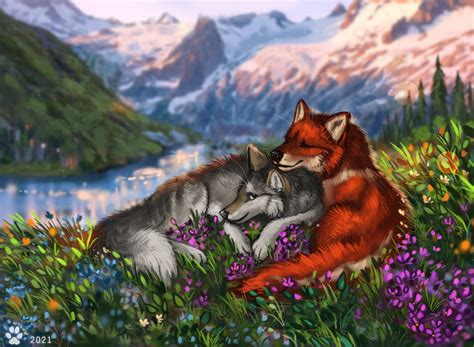 Summer Rest Art By Flashlioness Rfurry