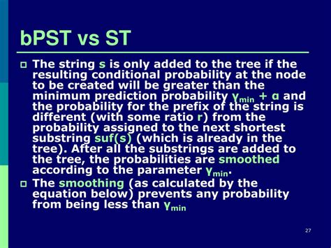 PPT Probabilistic Suffix Trees PowerPoint Presentation Free Download ID 4748499