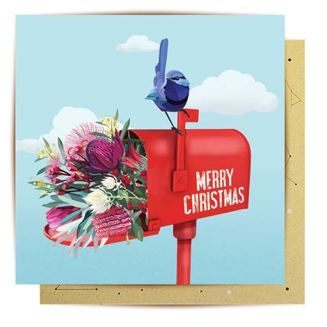 Christmas Card Mailbox Card And Caboodle