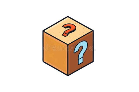 Wooden Block With A Question Mark On A Blue Background Representing Inquiries Questions And