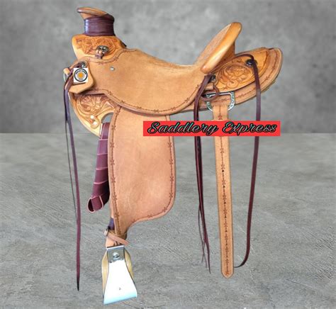 Handmade Western Big Horn Saddle 12 Inch Etsy