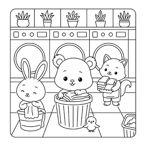 Kleurplaat Cuddly Friends By Kleur V Kind On Deviantart