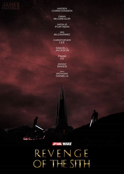 Revenge Of The Sith Eternals Style Poster By Jamesh Ps On Deviantart