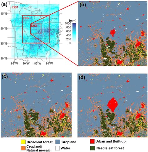 A Three‐nested Domains Simulated Using Weather Research And Download Scientific Diagram