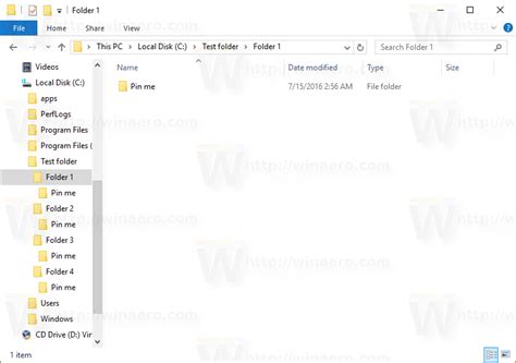 Rename Quick Access Pinned Folders In Windows 10