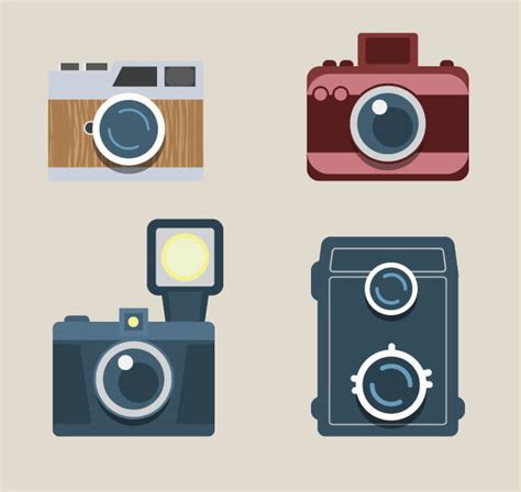 사진 카메라 벡터 그래픽 Ai Eps Uidownload