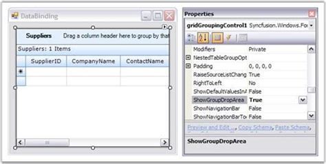 Data Binding In Windows Forms Gridgrouping Control Syncfusion