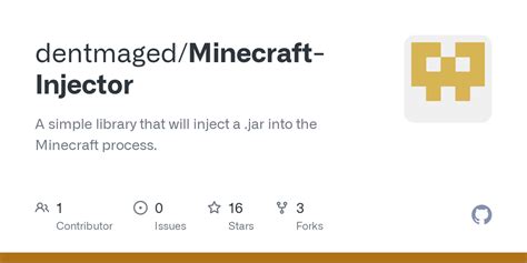 Github Dentmaged Minecraft Injector A Simple Library That Will Inject A Jar Into The