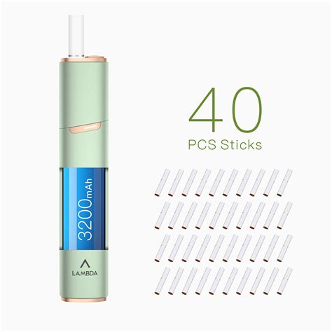 LAMBDA Air Heat Not Burn Device With OLED Display Compatible With All HEETS Marlboro