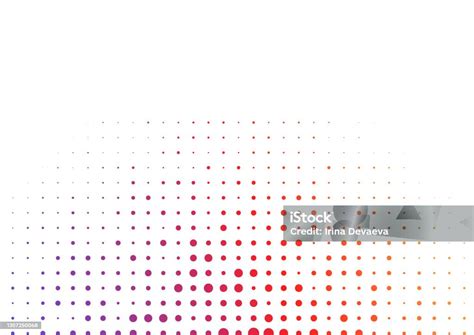 추상 점선 벡터 배경입니다 하프톤 효과 추상 원 디자인 요소입니다 벡터 물방울무늬에 대한 스톡 벡터 아트 및 기타 이미지 물방울무늬 가리기 개념 Istock