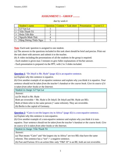 Assignment 1 Semantics Pdf