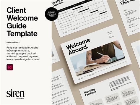 Client Welcome Guide Graphic Designer Onboarding Template Etsy Artofit