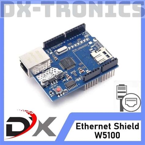 Promo Ethernet Shield W5100 Lan Arduino Compatible Diskon 23 Di Seller