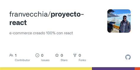 Github Franvecchiaproyecto React E Commerce Creado 100 Con React