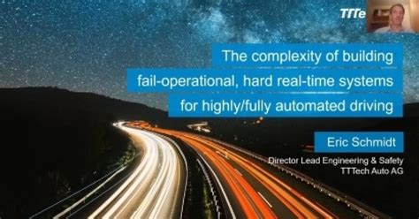 The Complexity Of Building Fail Operational Hard Real Time Systems For Highly Fully Automated