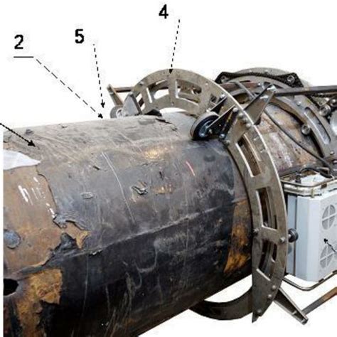 Flaw Detection System On A Pipeline Of 1020 Mm Diameter Download Scientific Diagram