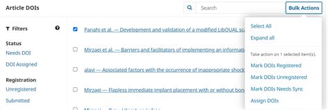 Export Crossref XML Manually OJS Software Support PKP Community Forum