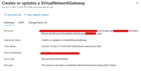 Azure Vpn Gateway In Provisioning State Failed Microsoft Qanda