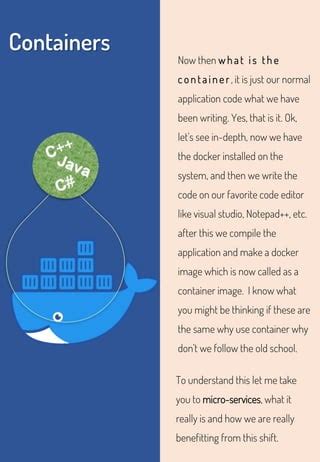 Introduction To Docker And Containers Learning Simple PDF Web Development Internet