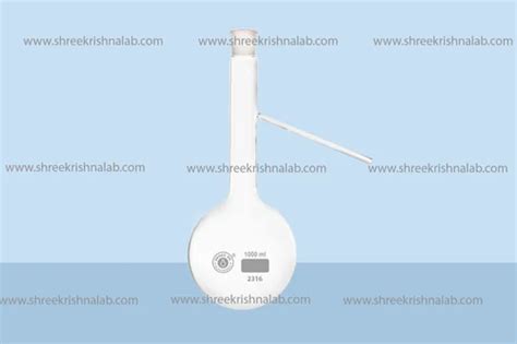 Skses Sil Cylindrical Glass Distilling Flask For Chemical Laboratory Skses Sil Cylindrical Glass Distilling Flask For Chemical Laboratory