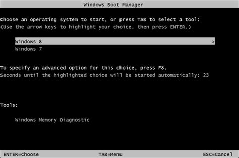 Enable The Legacy Windows 7 Like Boot Menu In Windows 10