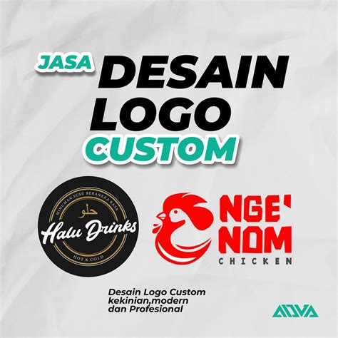 Detail Desain Logo Produk Makanan Koleksi Nomer