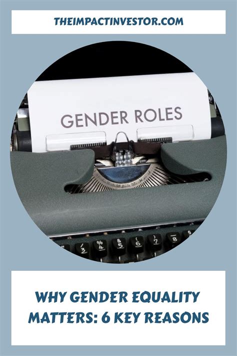 Why Gender Equality Matters 6 Key Reasons