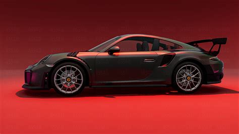 Porsche Renders In Unity Hdrp With Some Custom Shaders On Behance