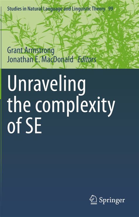 Unraveling The Complexity Of Se 9783030570064 Boeken Bol