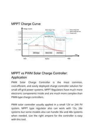 Mppt Vs Pwm Charge Controller Which One To Take PDF