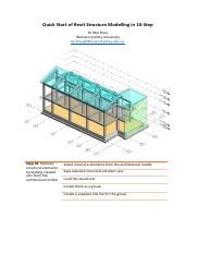Revit Structure Modelling Step Quick Start Guide Course Hero