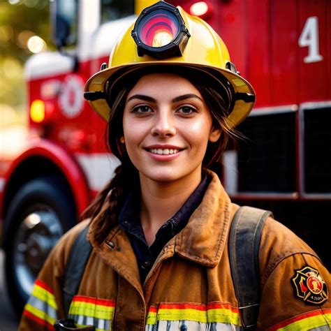 Firefighter Coloring Template