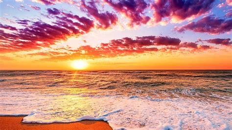 Sunrise On Beach Wallpapers Wallpaper Cave