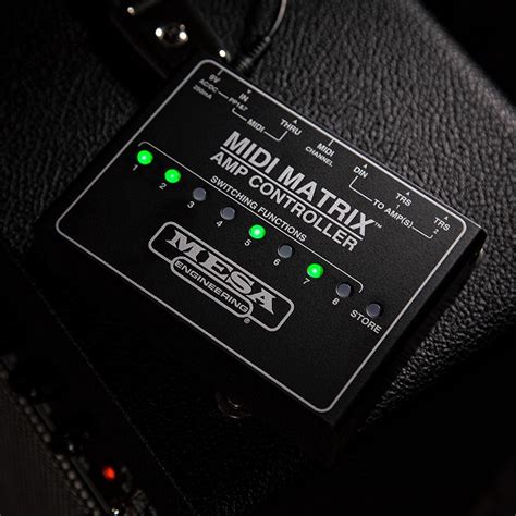 Mesa Boogie Midi Matrix Programmable Amp Foot Controller Mesa Boogie®