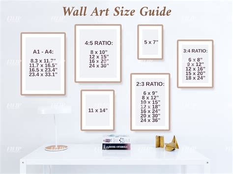 Wall Art Size Guide Frame Size Guide Digital Print Size 59 Off