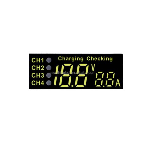 4 Digit Led 7 Segment Display Rgblarge Custom Led Display Bicolor