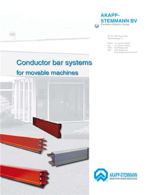 Overview Conductor Bars Engl Download Free Pdf Electrical