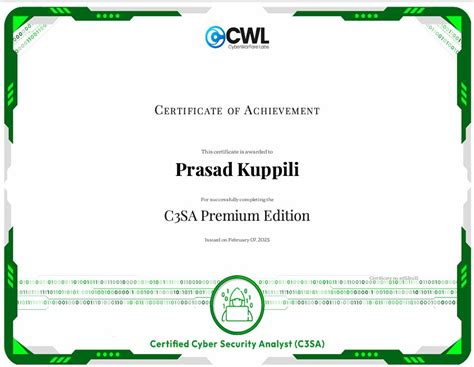 Cybersecurity Ethicalhacking Vapt Infosec Penetrationtesting… Prasad Kuppili