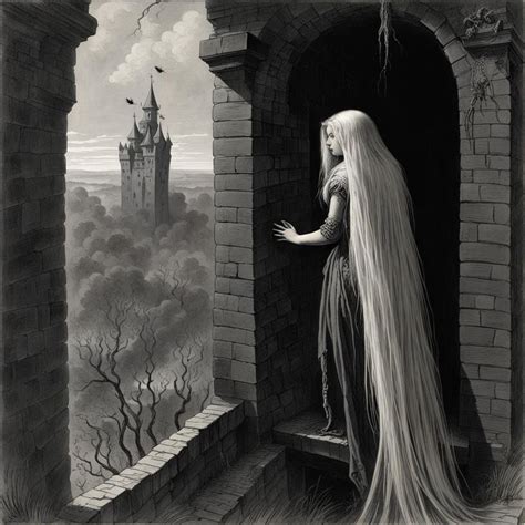 Rapunzel In Her Tower Ai Generated Artwork Nightcafe Creator