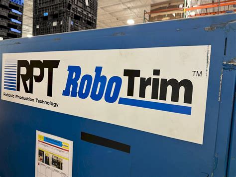 2012 Rpt Robotrim Fanuc M 16ib 20 Cnc Router Stock 0789924 G 2000 Inc