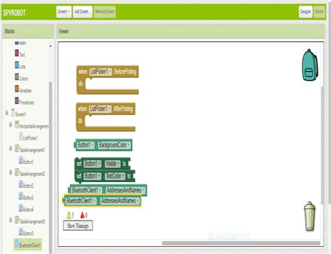 Inventor App Inventor Block Editor We Can Now Select Further Sub Blocks Download Scientific